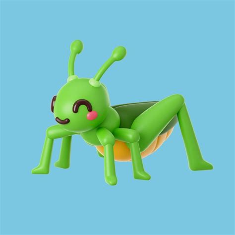 Character Beetle 3d Graphic
