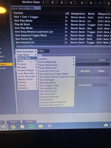 Slots Of Volume Adjust And Filter On Doesnt Shows Me In Controller