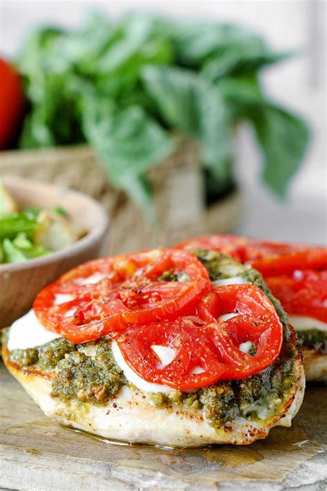 4 Ingredient Pesto Chicken Bake Margaret Wanamaker Copy Me That