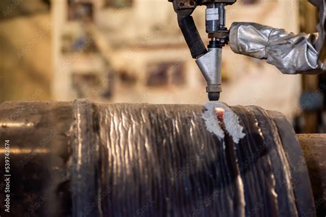 Automatic Submerged Arc Welding Saw Industrial Automatic Welding By Submerged Arc Welding