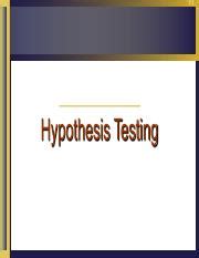 Hypothesis Testing Pdf Hypothesis Testing Hypothesis Testing The Concept Of