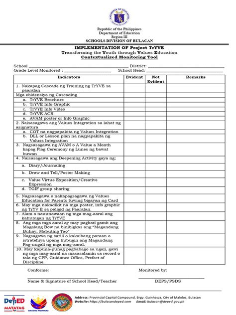 Tryve Final Contextualized Monitoring Tool For The Implementation Of Tryve Pdf