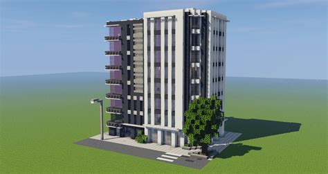 Minecraft Modern Commercial Building Design