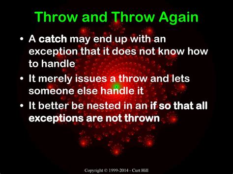 throwing and catching exceptions ppt download