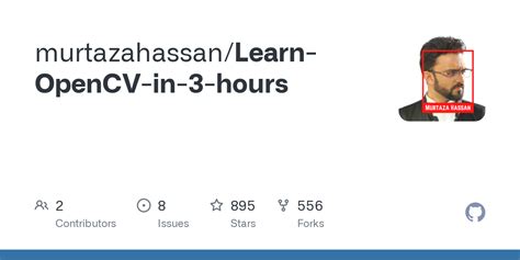 Pull Requests · Murtazahassanlearn Opencv In 3 Hours · Github