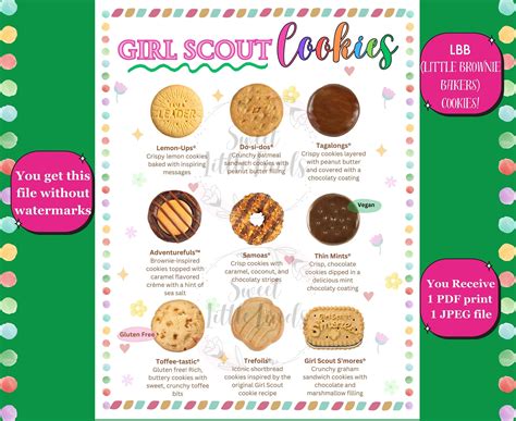 Girl Scout Cookie 2025 2025 Girl Scout Cookie Season Blkxfs
