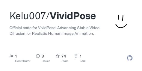Github Kelu Vividpose Official Code For Vividpose Advancing Stable Video Diffusion For