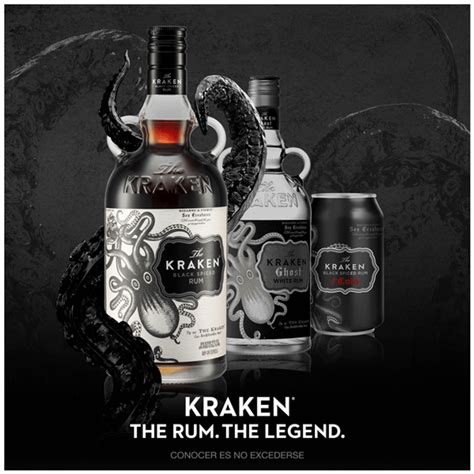 Kraken Ron Black Spiced 750 Ml H E B México