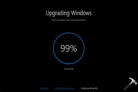 FIX Windows Upgrade Stuck At Percent