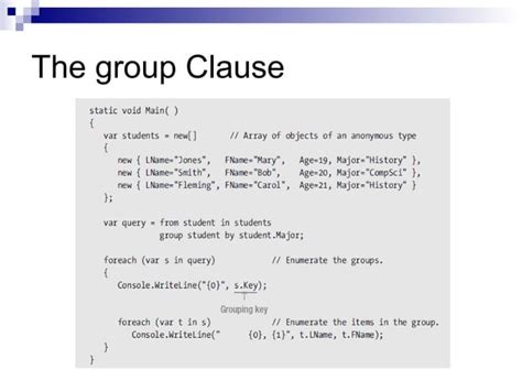 D4 Introduction To Linq Ppt Databases Computer Software And