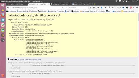 Python ¿error Al Tratar De Filtrar Datos En Django Stack Overflow