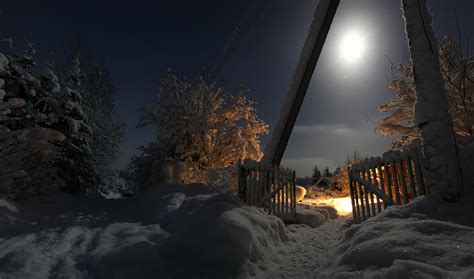 배경 화면 햇빛 숲 밤 하늘 눈 겨울 별 달 저녁 아침 월광 러시아 제국 황혼 동결 나무 불타는 듯한 빛깔 날씨 새벽 시즌 어둠