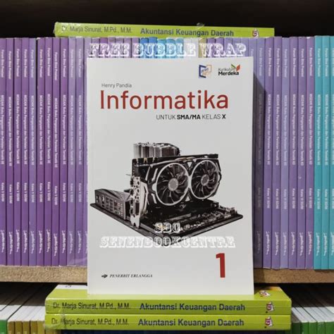 Jual Buku Informatika Kelas 1 X 10 Sma Erlangga Kurikulum Merdeka
