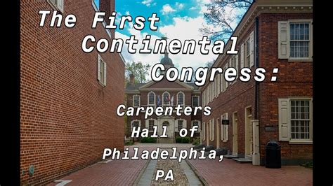 First Continental Congress Building