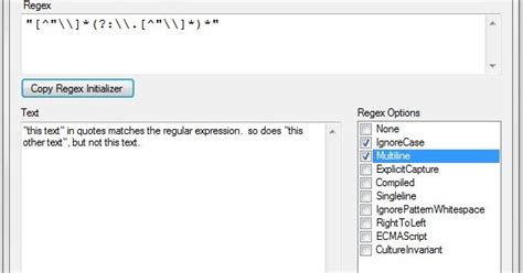 Bear Naked Code Regular Expression Tester