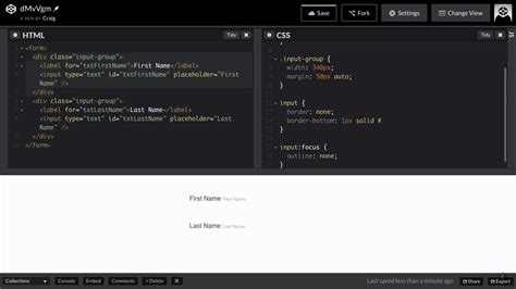 Practical Web Animation Floating Form Labels
