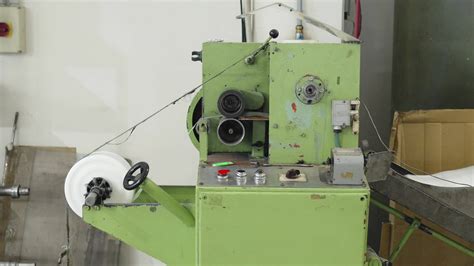 Robotically Automated Machine For The Production Of Plastic Bags In A Factory 45477639 Stock