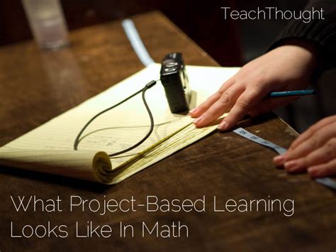 Project Based Learning In Math 6 Examples