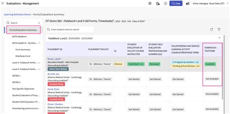 Formstack Integration Exxat