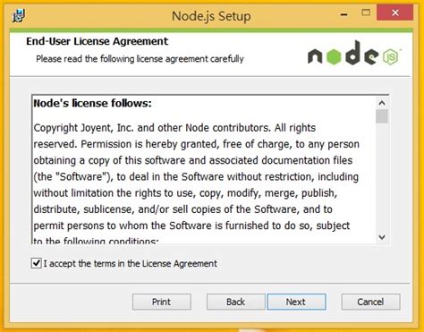 教學 Nodejs 安裝步驟紀錄 Windows Alexleo 的網路小窩