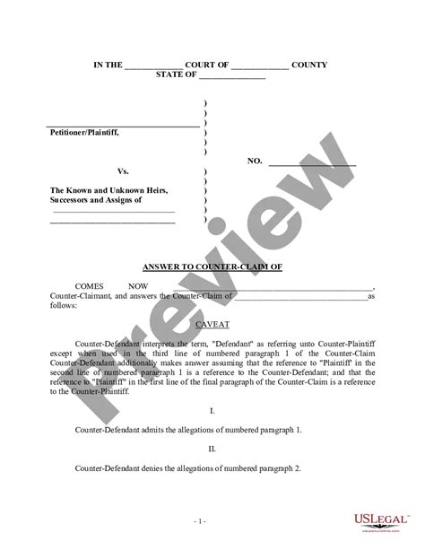 Counterclaim Paragraph Example For Essay US Legal Forms