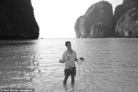 Patrick Schwarzenegger Goes Shirtless As Enjoys Downtime In Thailand With White Lotus Co Stars