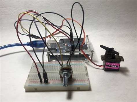 Arduino筆記5:使用可變電阻控制伺服馬達 Arduino筆記5:使用可變電阻控制伺服馬達
