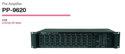 Pp 9620 Bộ Trộn Tiền Khuếch đại Pascom