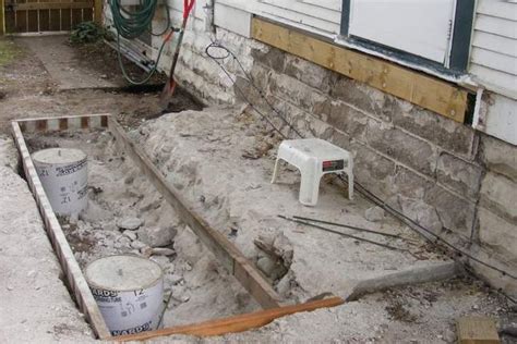 Building Steps Up To The Side Door Of Our House D Oh I Y