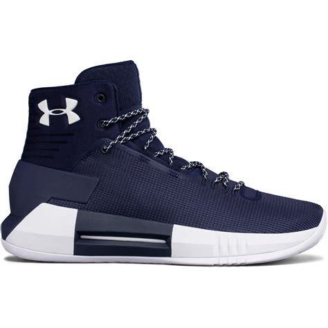 Under Armour Mens Ua Team Drive 4 Basketball Shoes In Blue For Men Lyst