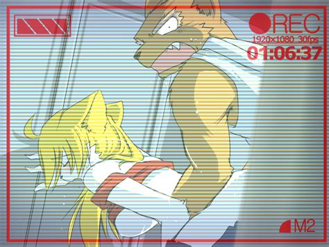 Rule 34 Bent Over Breasts Camera Canine Caught Canine Female Fox Half