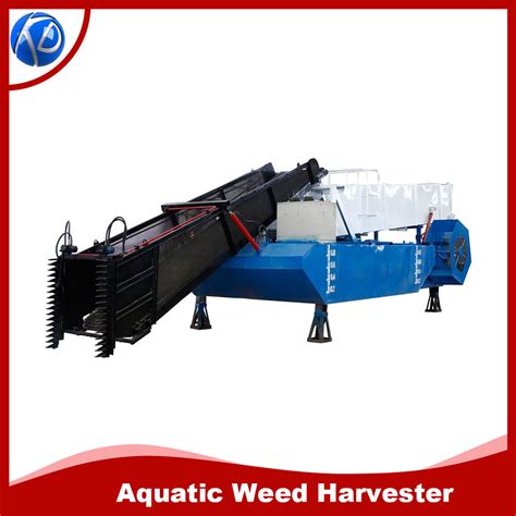 China Keda Aquatic Grass Harvesting Machine For Sale Water Hyacinth