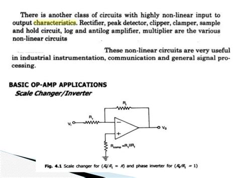 Operational Amplifier Applications M1 Pptx