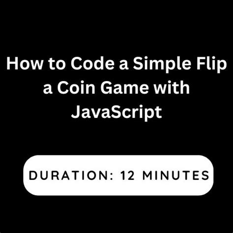 How To Code A Simple Flip A Coin Game With Javascript Chrisofficial Learn Digital Skills