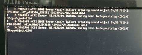 Acpi Bios Error Bug R Linux