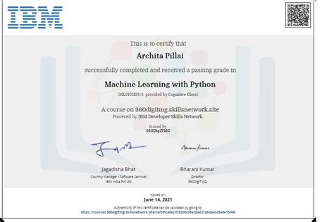 Archita Pillai On Linkedin Machinelearningengineer Deeplearning Certification Python