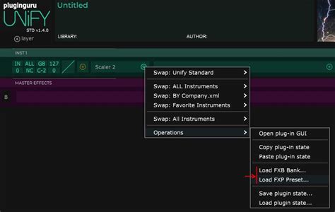 Load Save Plugin States As Fxp Vst3preset Unify Feature Requests Pluginguru Forums