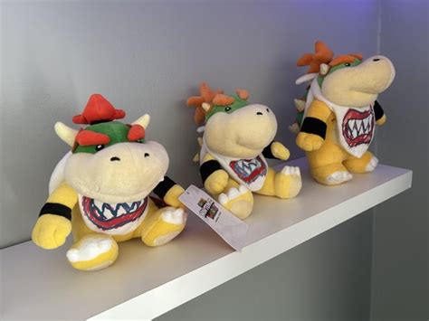 My Bowser Jr Plush Collection R Marioplush