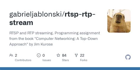 GitHub Gabrieljablonski Rtsp Rtp Stream RTSP And RTP Streaming Programming Assignment From