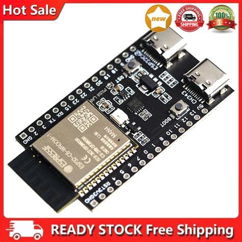 Esp32 C6 Minimum System Board Dual Type C Esp32 C6 Wroom 1 Core Board Risc V £899 Picclick Uk