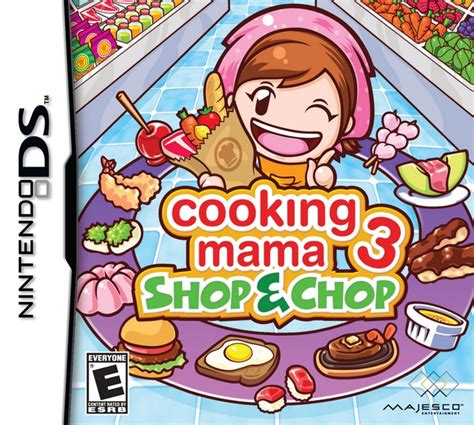 Cooking Mama 3 Shop And Chop Ds Game