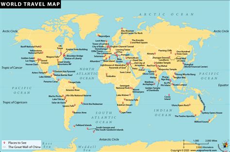 Travel Destination Map