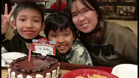 Birthday Dinner At Sm Dasma Youtube