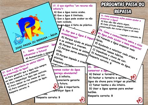Jogo Passa Ou Repassa Água 💧 Pdf Educacional Hotmart