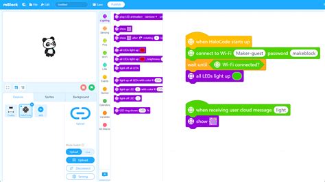 Device Programming—basic Operations Interact With Sprites 《mblock 5