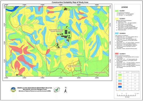 Terrain Mapping Of The Study Site Download Scientific Diagram