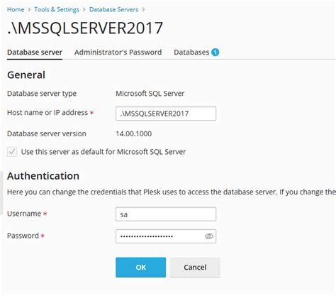 How To Reset A Password For The Sa User Of A Microsoft Sql Server