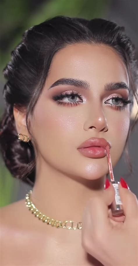 Pin By 🖤shahd🖤 On مكياج البنات 💄 Glam Makeup Wedding Eye Makeup No Eyeliner Makeup
