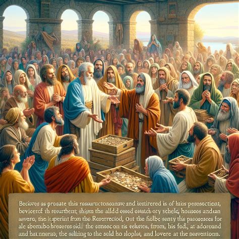 Acts 432 37 Artwork Bible Art