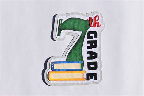 Scrapbook Title 7th Grade School Paper Piecing Die Cut Reddie13 Etsy Scrapbook Title 7th Grade School Paper Piecing Die Cut Reddie13 Etsy